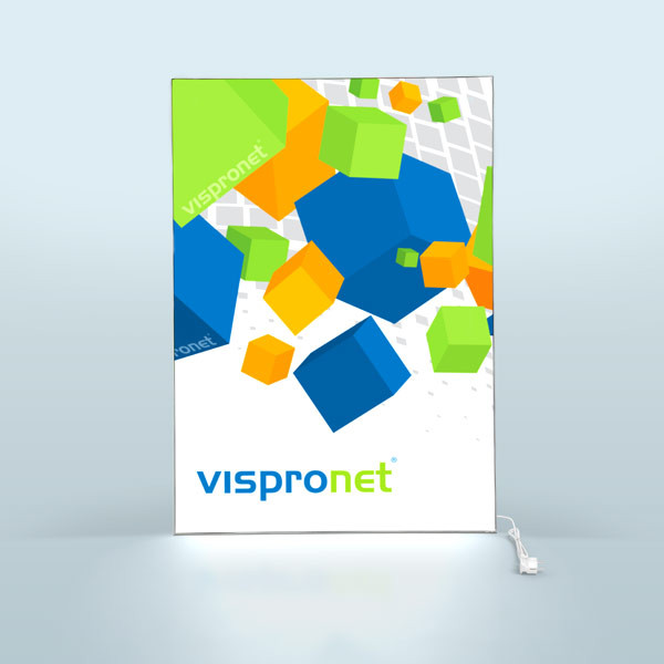 Cadre lumineux Q-Frame® LED - format portrait - acheter